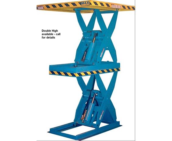 Max-Lift Scissor Lift Table Double WideMotion Savers