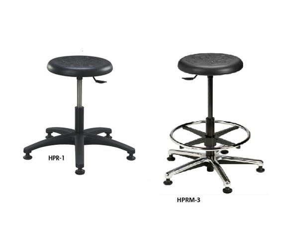 Round Stools - Polyurethane SeatMotion Savers