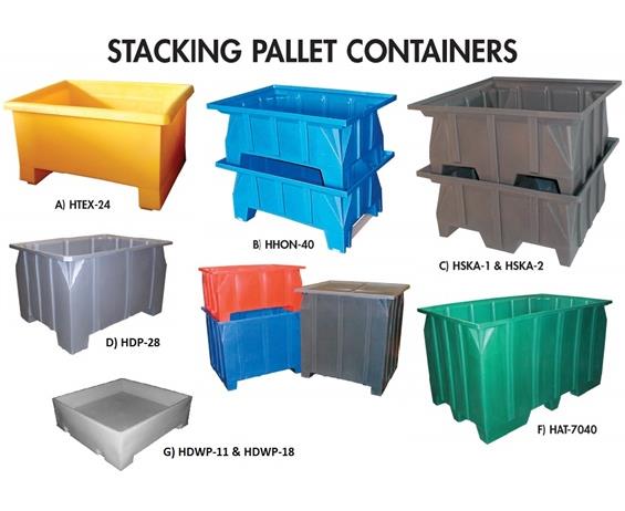 Stacking Pallet ContainersMotion Savers