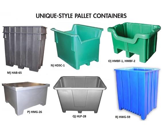 Unique-Style Pallet ContainersMotion Savers