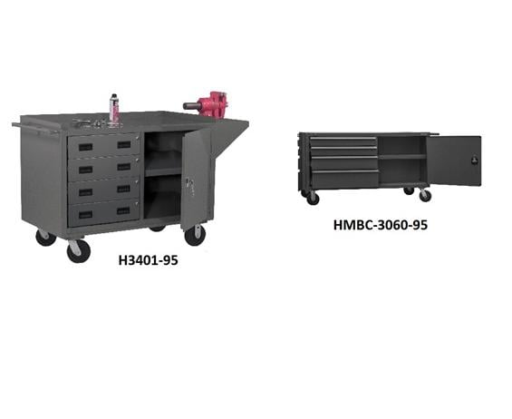 Mobile Bench CabinetsMotion Savers