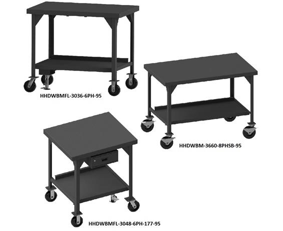 Mobile Heavy Duty WorkbenchesMotion Savers