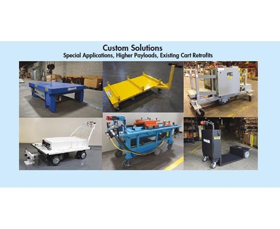 Pony Express Motorized Platform Carts For Material HandlingMotion Savers