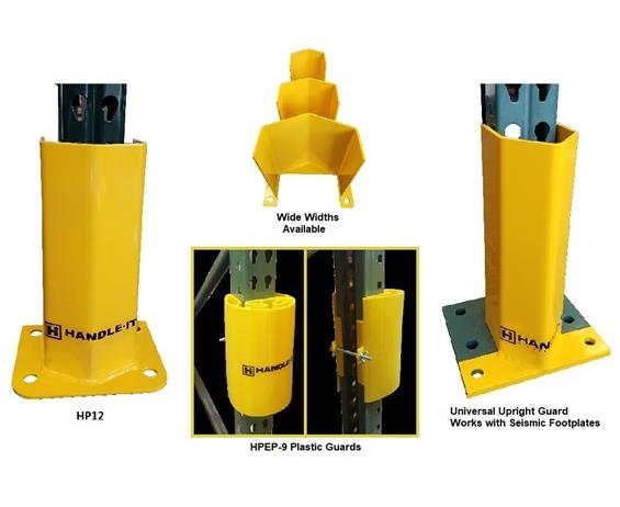 Warehouse Rack Upright GuardsMotion Savers