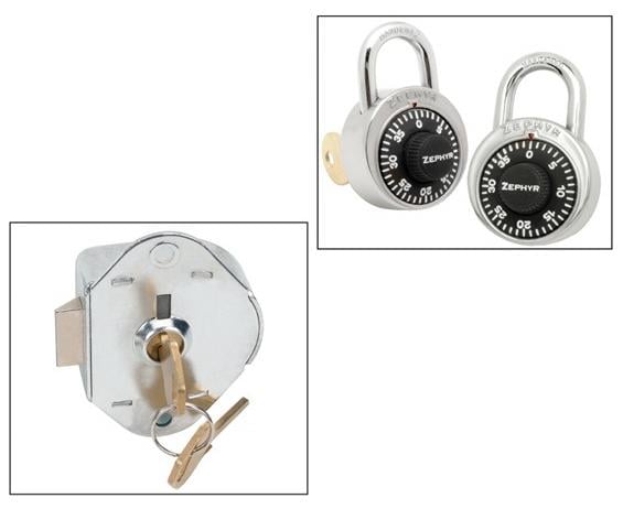 Optional Locker LocksMotion Savers