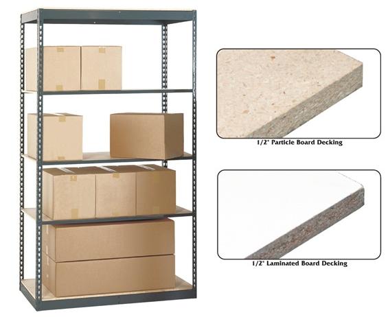 200a Shelving - Complete 5 Shelf UnitsMotion Savers