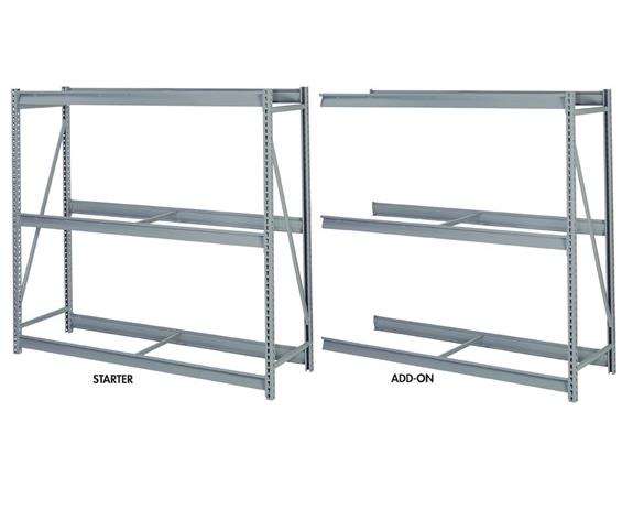 84" High Pre-Engineered Bulk Storage RacksMotion Savers