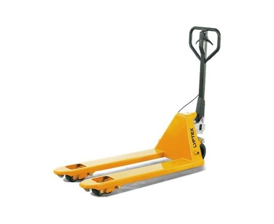 Lyftex Heavy-Duty Pallet Jacks With Progressive Hand-BrakeMotion Savers