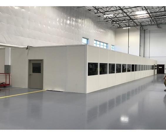 Modular Inplant Office - Three Wall SystemMotion Savers