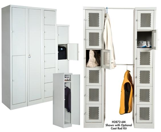 Set-Up Stylish LockersMotion Savers