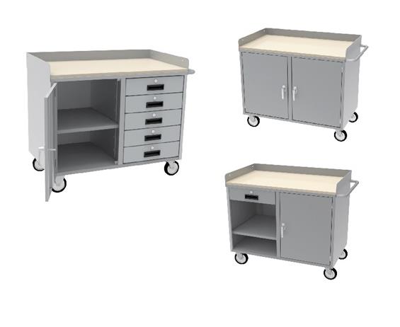 Heavy Duty Mobile Cabinet WorkbenchesMotion Savers