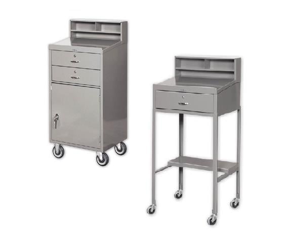 Enclosed & Open Leg Mobile Shop DesksMotion Savers