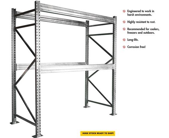 Galvanized Pallet RacksMotion Savers