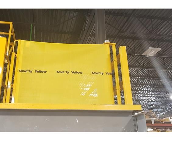 Mezzanine Fabric GateMotion Savers