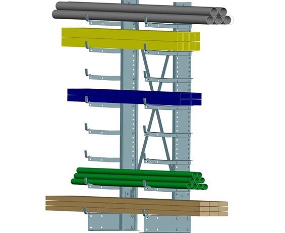 Minitree® Light Duty Cantilever RacksMotion Savers