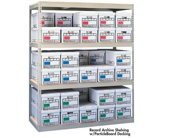 Tennsco Record Archive ShelvingMotion Savers