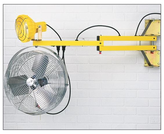 Loading Dock Fans And Fan/Light ComboMotion Savers