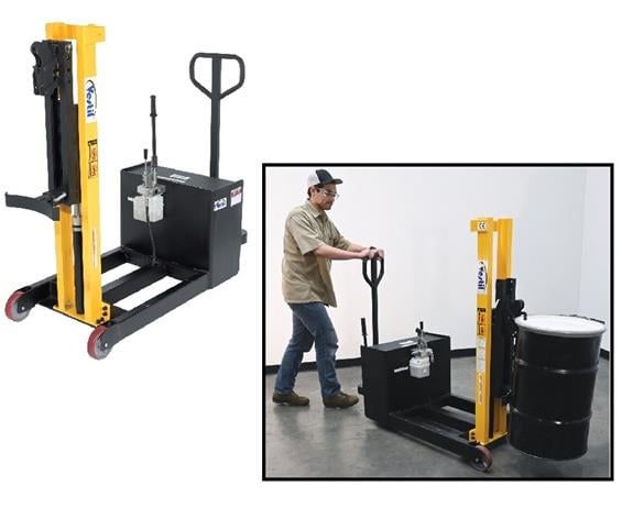 Manual Counter Balanced Drum StackerMotion Savers