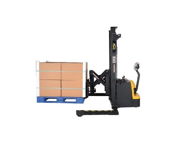 Stacker With Power Drive, Lift & Fork ReachMotion Savers