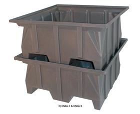 Stacking Pallet Containers| Motion Savers Inc. | 877-832-4154Motion Savers