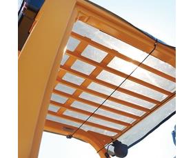 Solarcap Forklift Sun & Rain Canopy CoverMotion Savers
