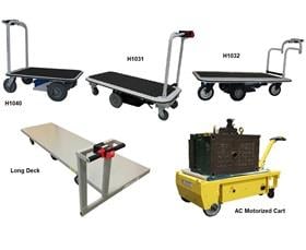 Pony Express Motorized Platform Carts For Material HandlingMotion Savers