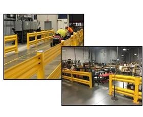 Warehouse Safety Guard Rail SystemMotion Savers