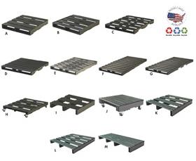 Stocked Plastic PalletsMotion Savers