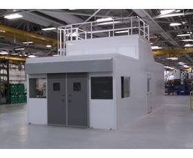 Modular Inplant Office - Three Wall SystemMotion Savers