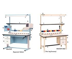 Ergonomic Base Work Station And Electric Height Workbenches - Optional AccessoriesMotion Savers