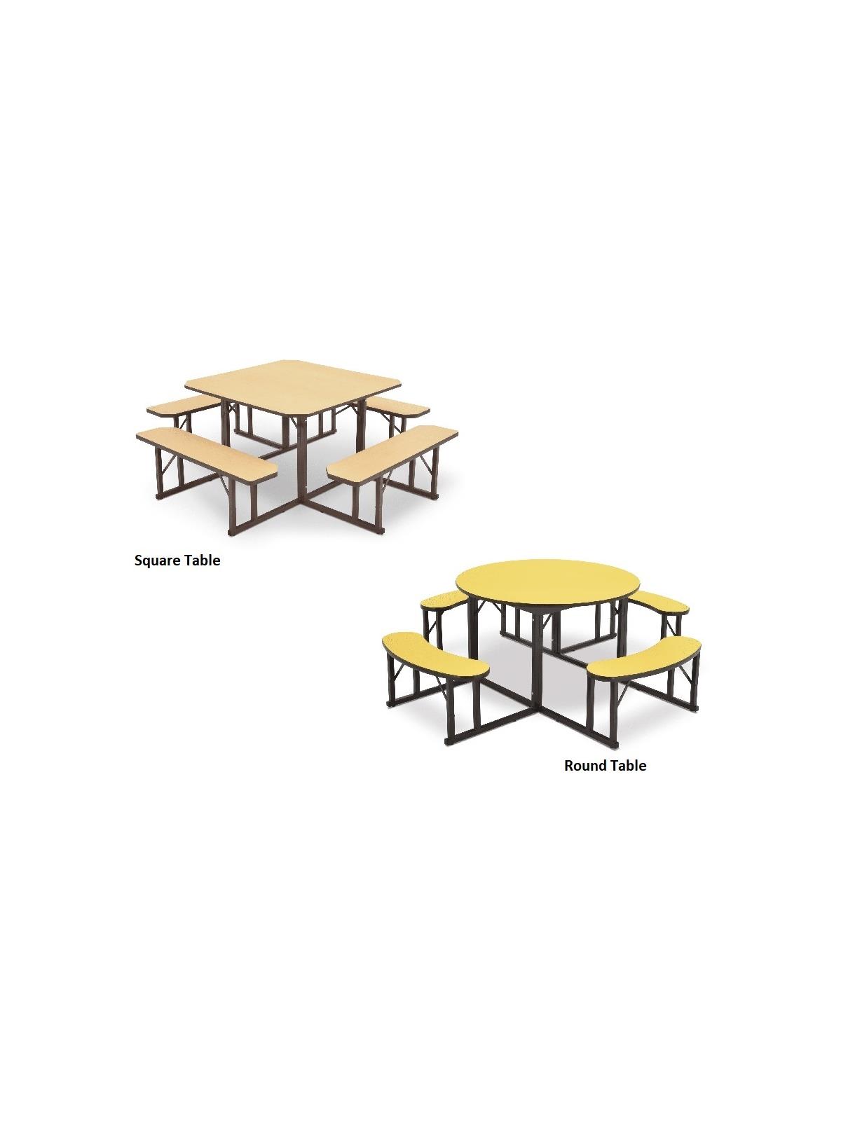 Square & Round Cafeteria TablesMotion Savers