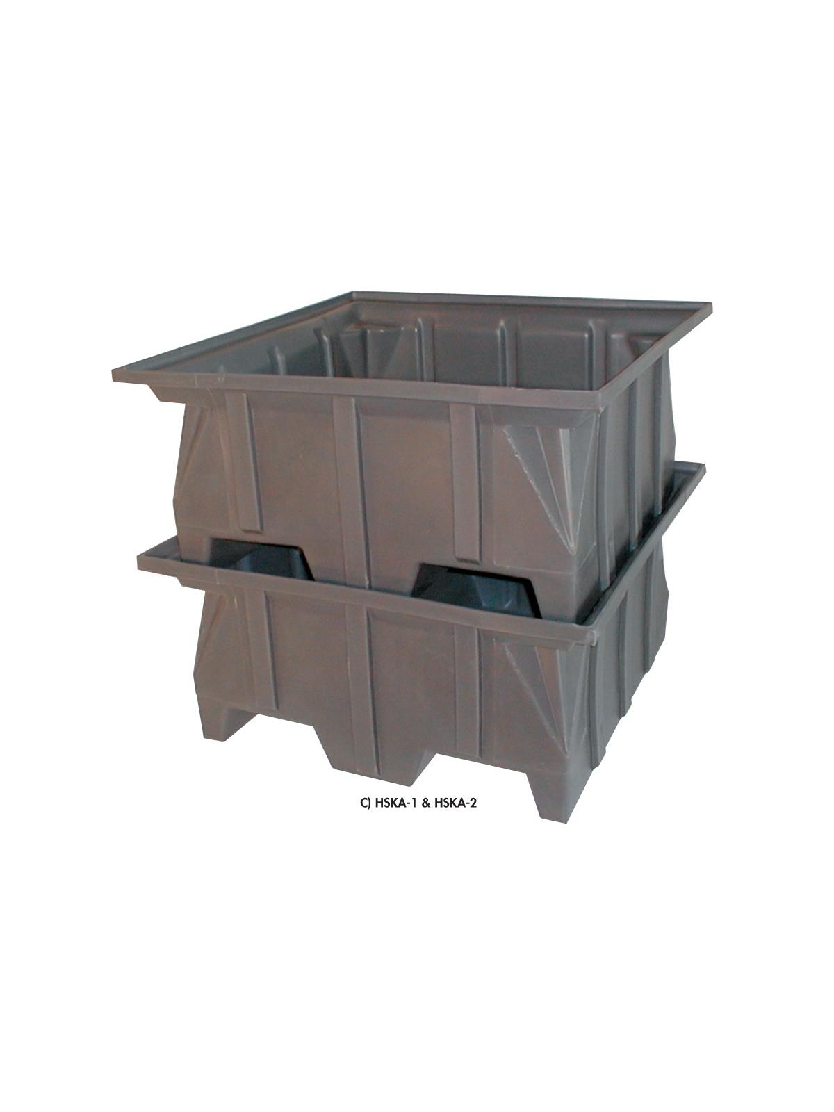 Stacking Pallet Containers| Motion Savers Inc. | 877-832-4154Motion Savers
