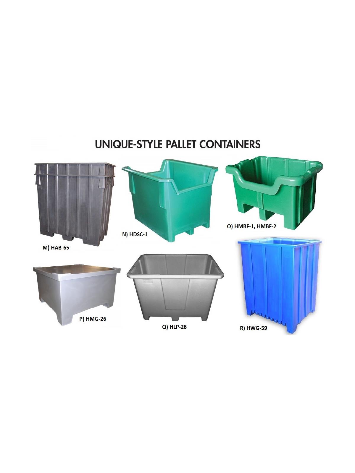 Unique-Style Pallet ContainersMotion Savers