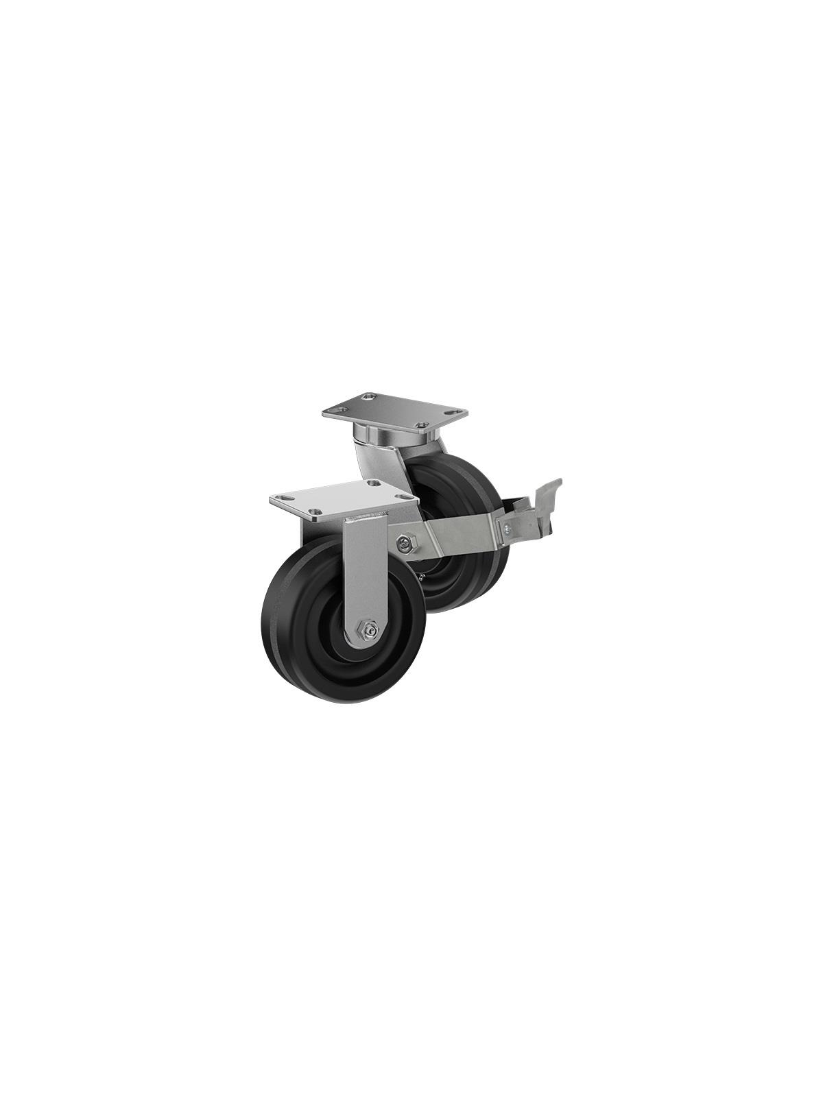Casterdepot Top Plate Casters - Phenolic Wheel - Capacities Up To 3500 ...