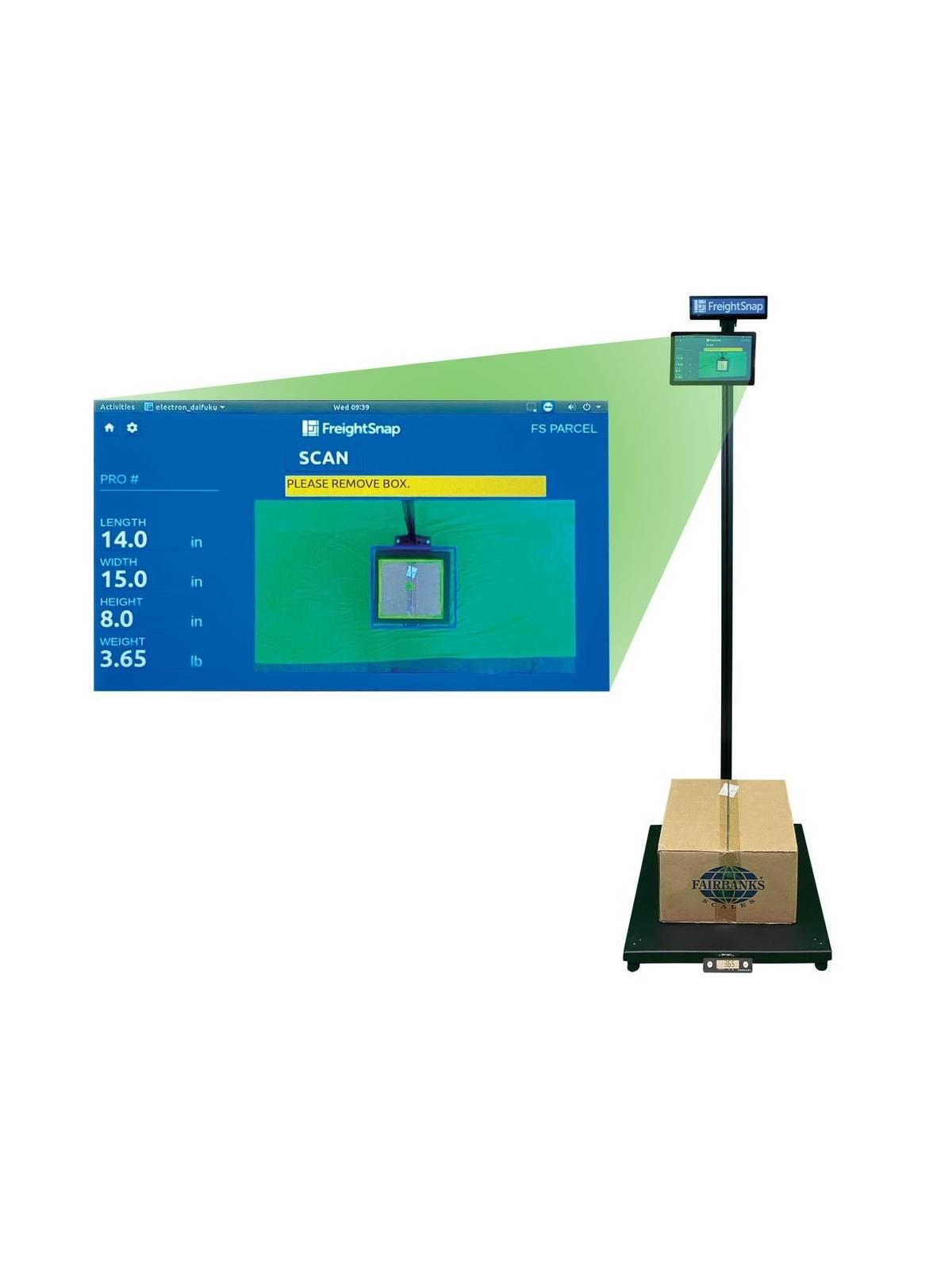 Parcel Dimensioner And Shipping ScaleMotion Savers