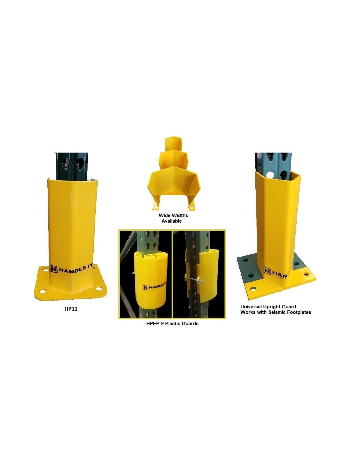 Warehouse Rack Upright GuardsMotion Savers