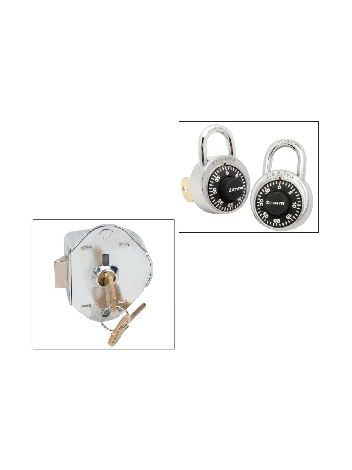 Optional Locker LocksMotion Savers