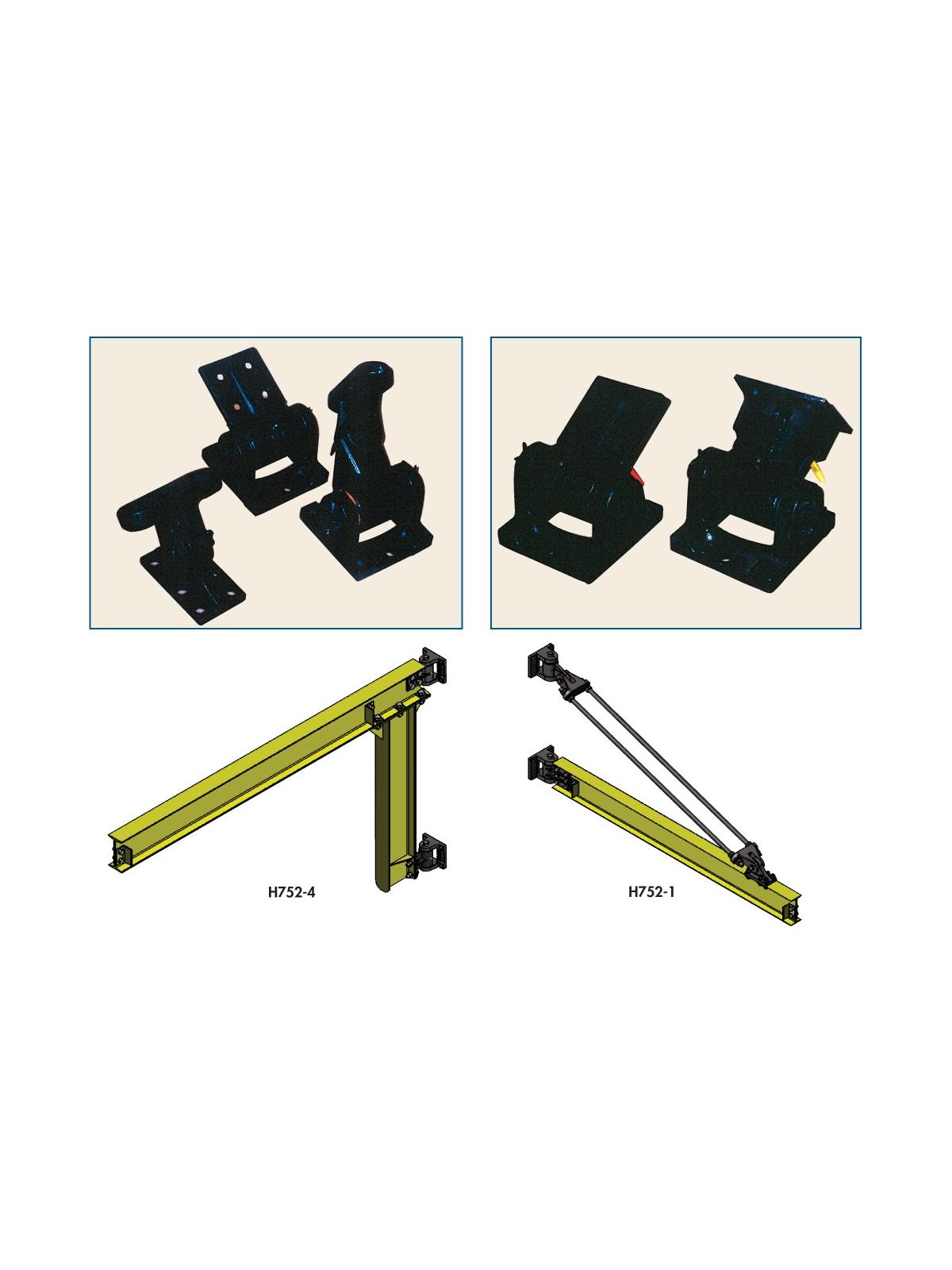 "Do-It-Yourself" Wall Or Column Bracket KitsMotion Savers