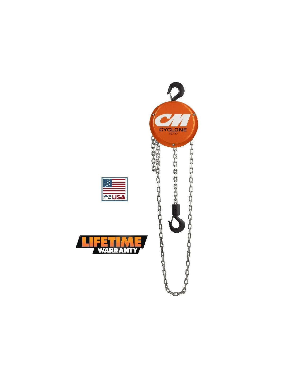 CM Cyclone Hand Chain HoistMotion Savers
