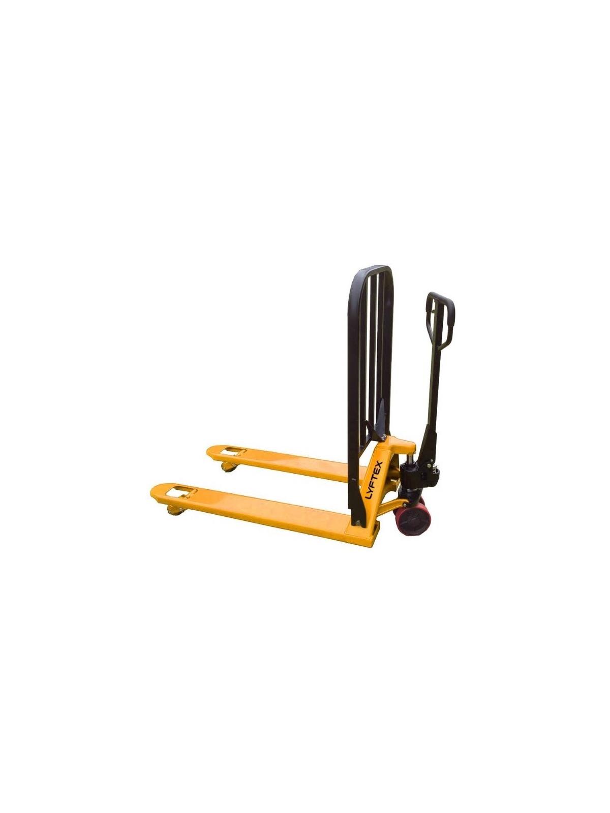Lyftex Heavy Duty Pallet Jack With 48" Load BackrestMotion Savers