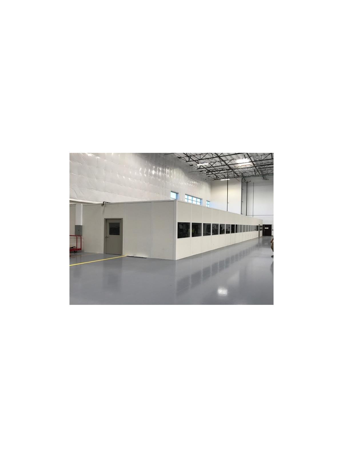 Modular Inplant Office - Three Wall SystemMotion Savers