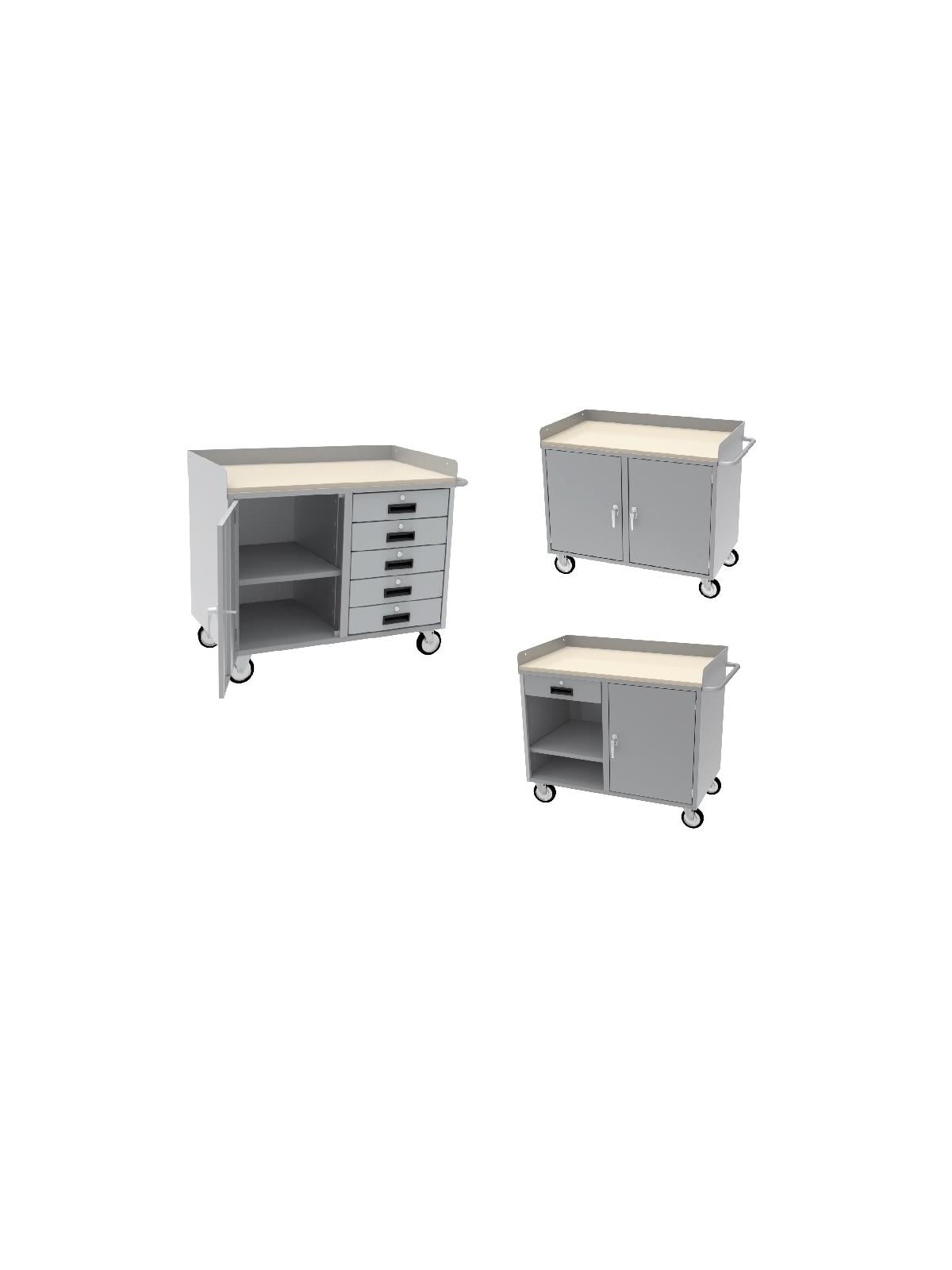 Heavy Duty Mobile Cabinet WorkbenchesMotion Savers