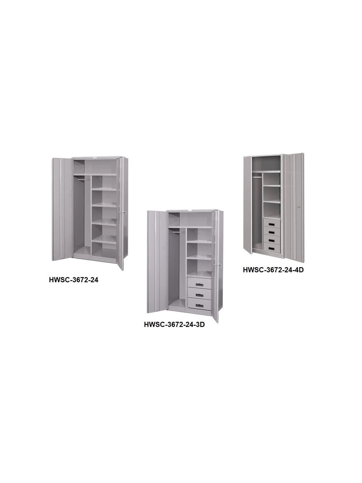 Extra Heavy Duty Wardrobe Storage CabinetsMotion Savers