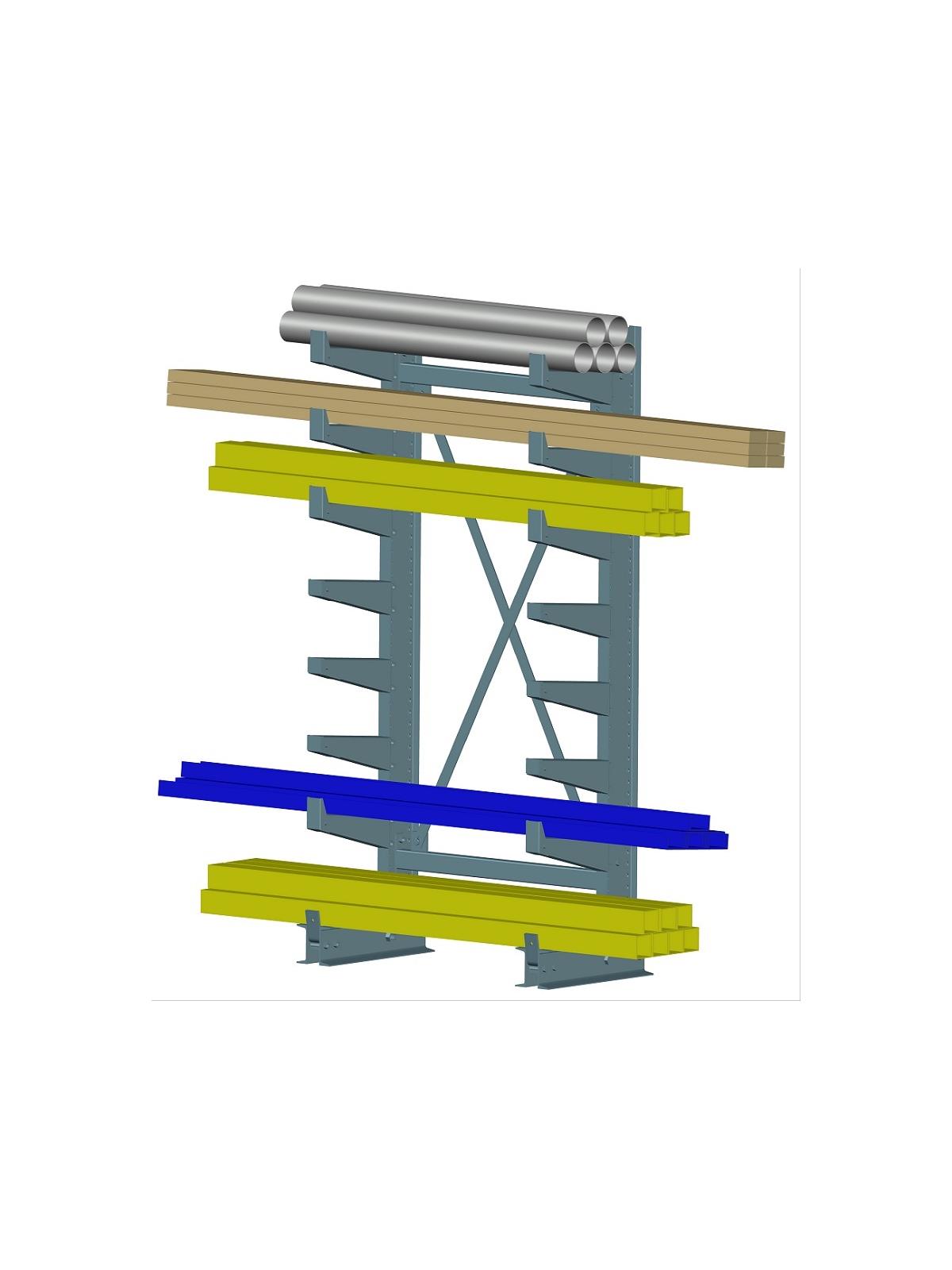 Quiktree® Light-Medium Duty Cantilever RacksMotion Savers