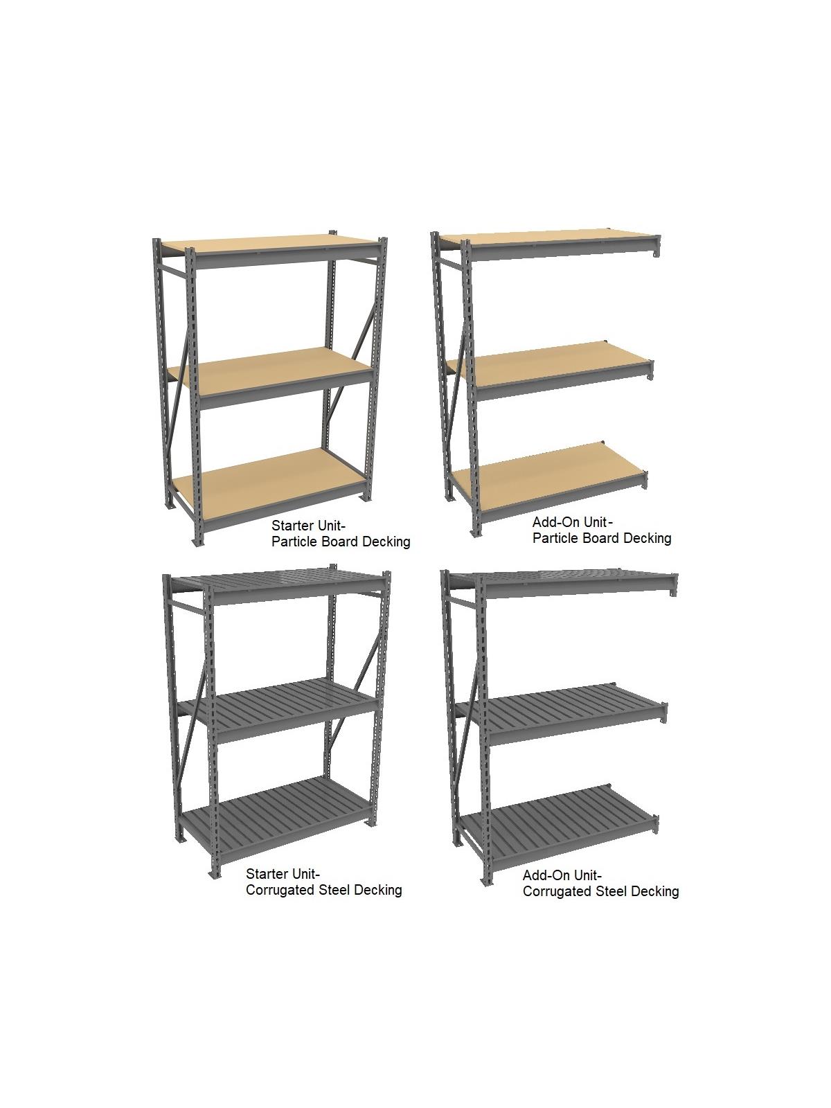Tennsco Bulk Storage RacksMotion Savers