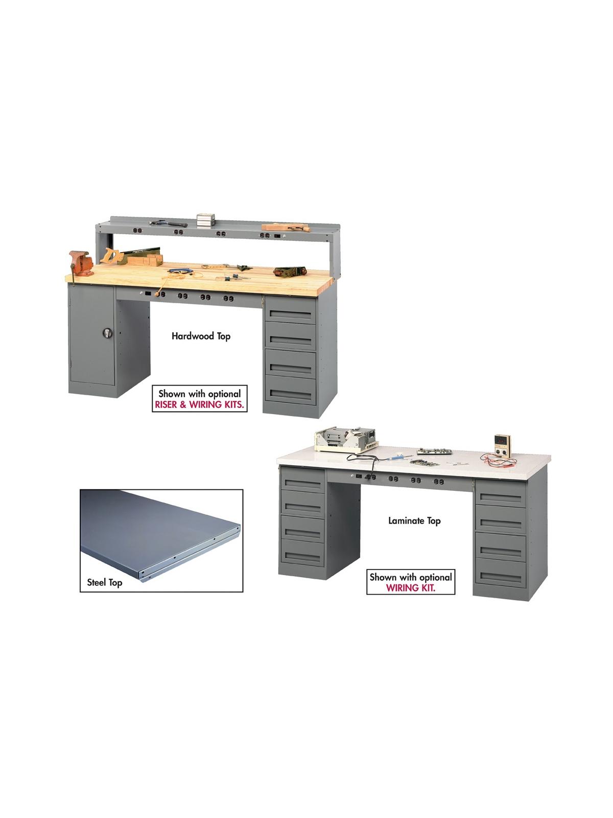 Electronic Workbenches With Modular CabinetsMotion Savers