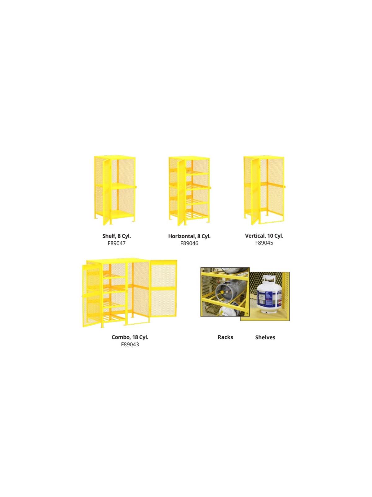 Gas Cylinder Storage CabinetsMotion Savers
