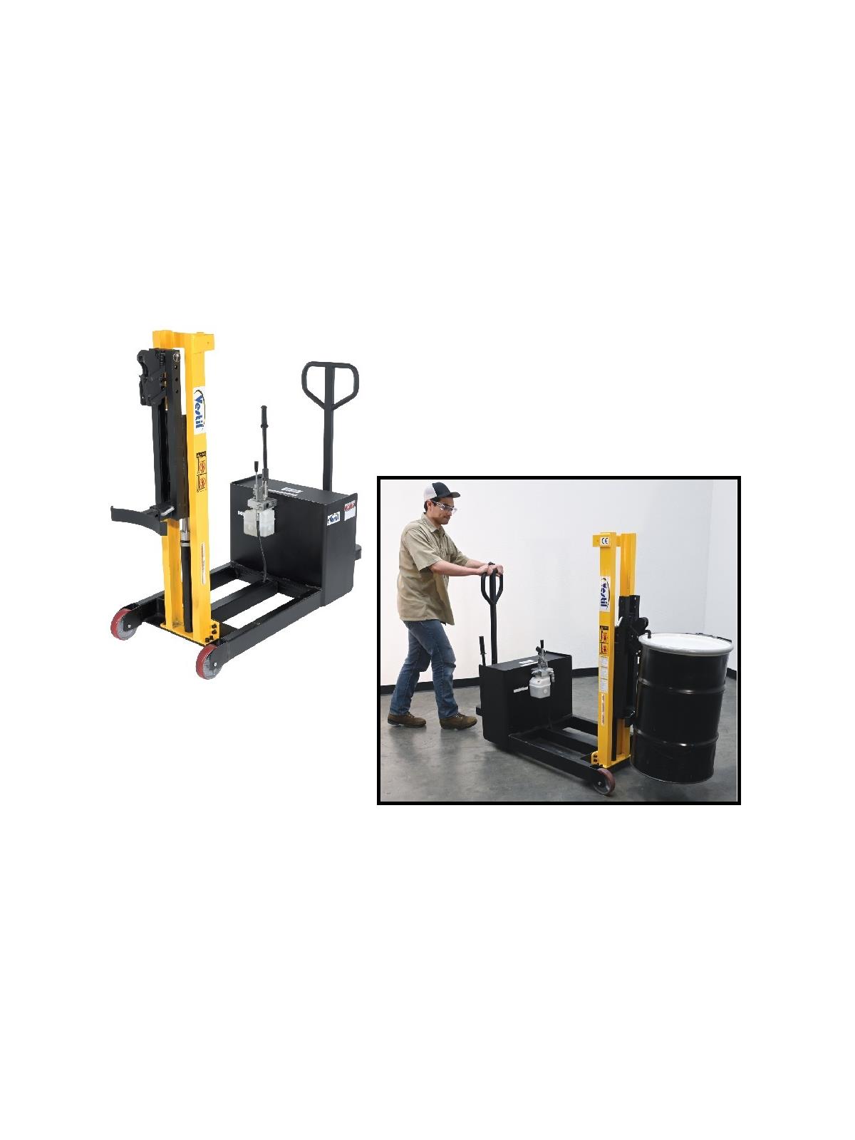 Manual Counter Balanced Drum StackerMotion Savers