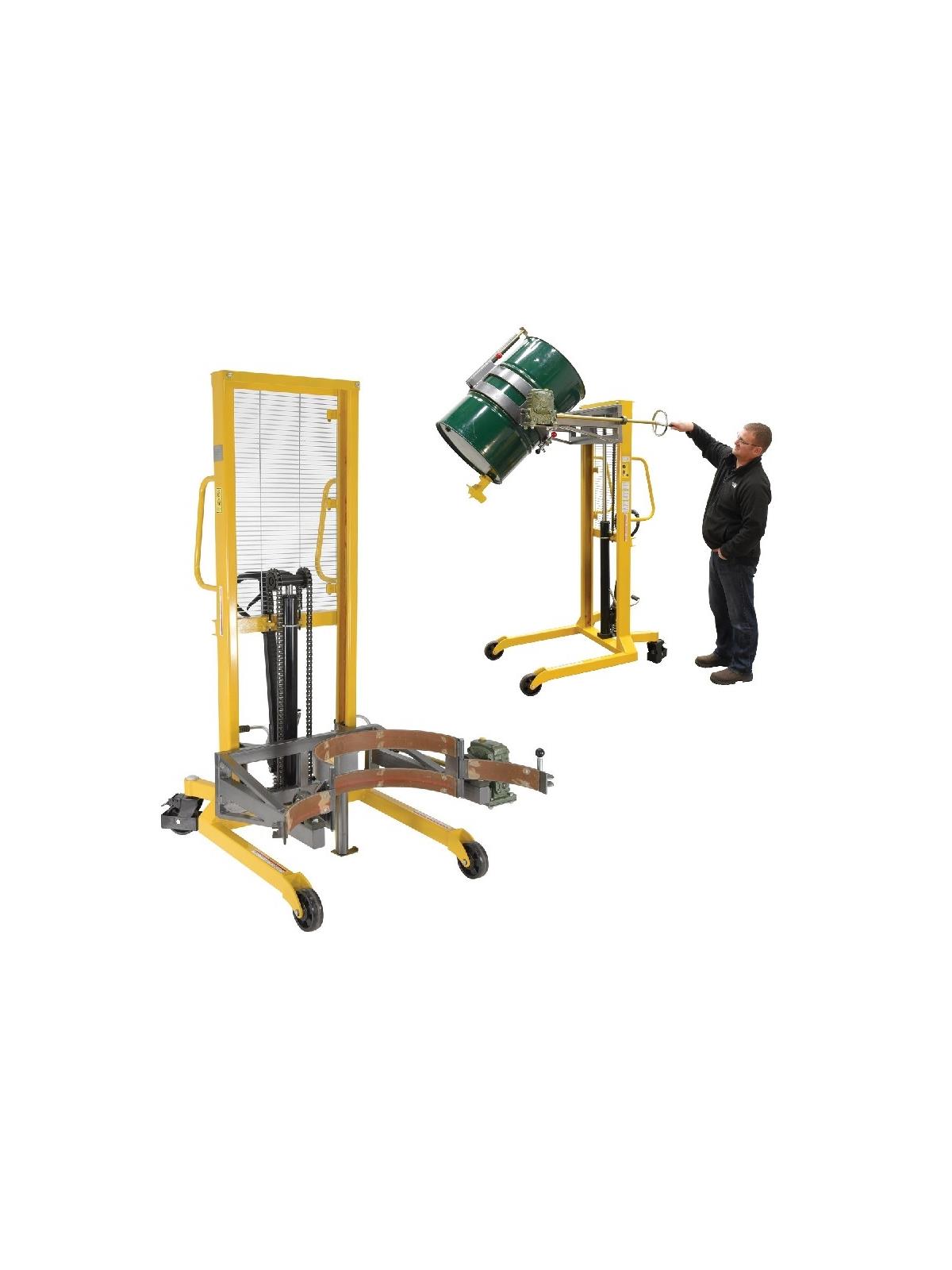 Economy Portable Drum Lifter/Rotator/TransporterMotion Savers